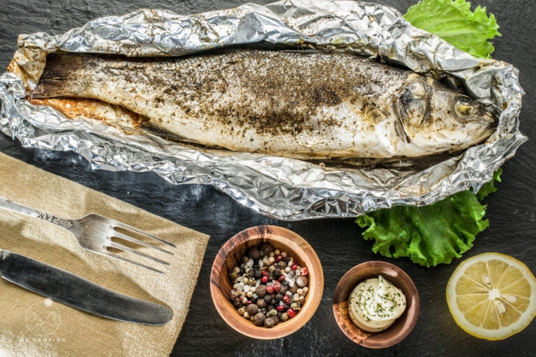 Fresh Caught Fish Cooking Preparation | RV Camping Trip